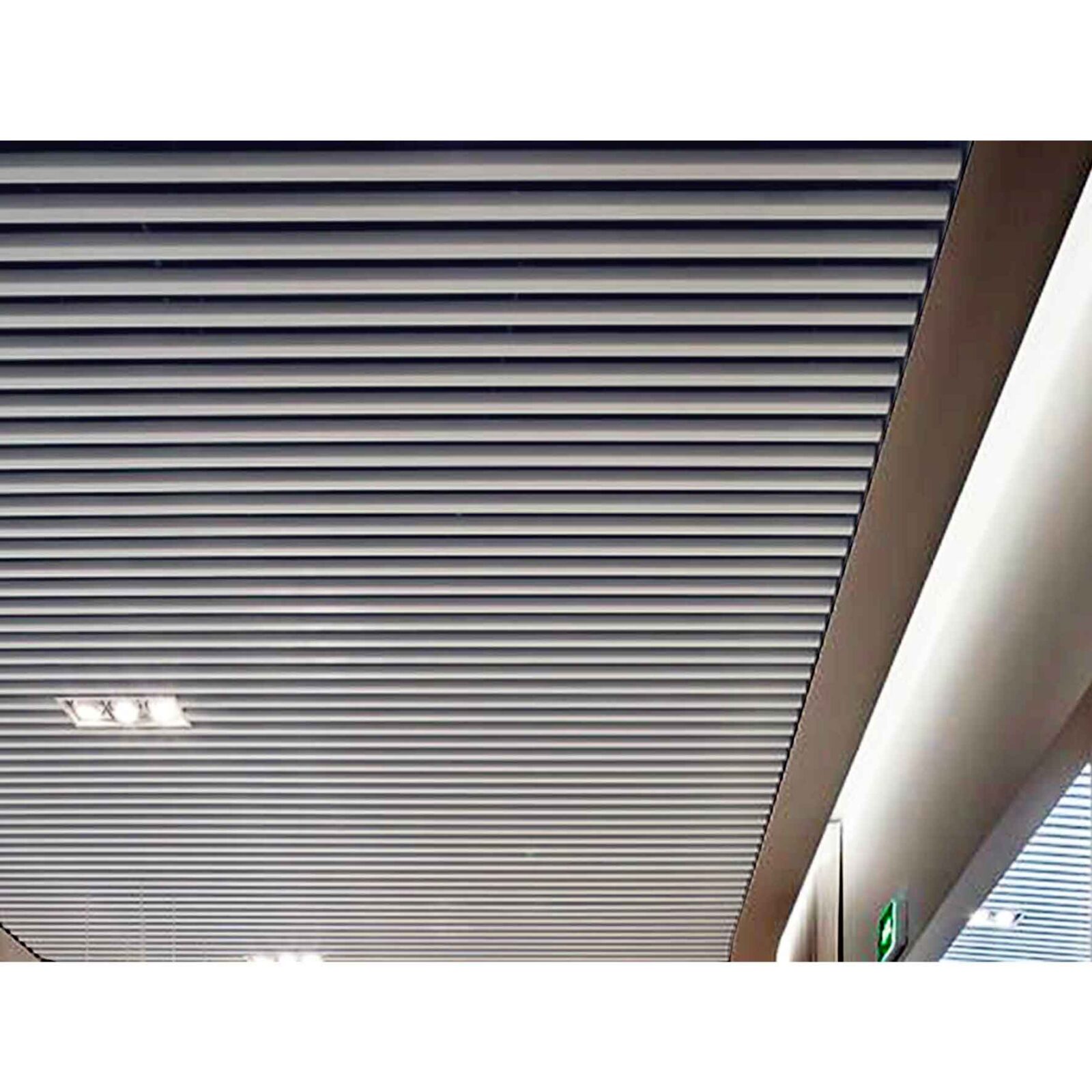 Кубообразный реечный потолок Белый - Купить от 50кв.м. Звоните.